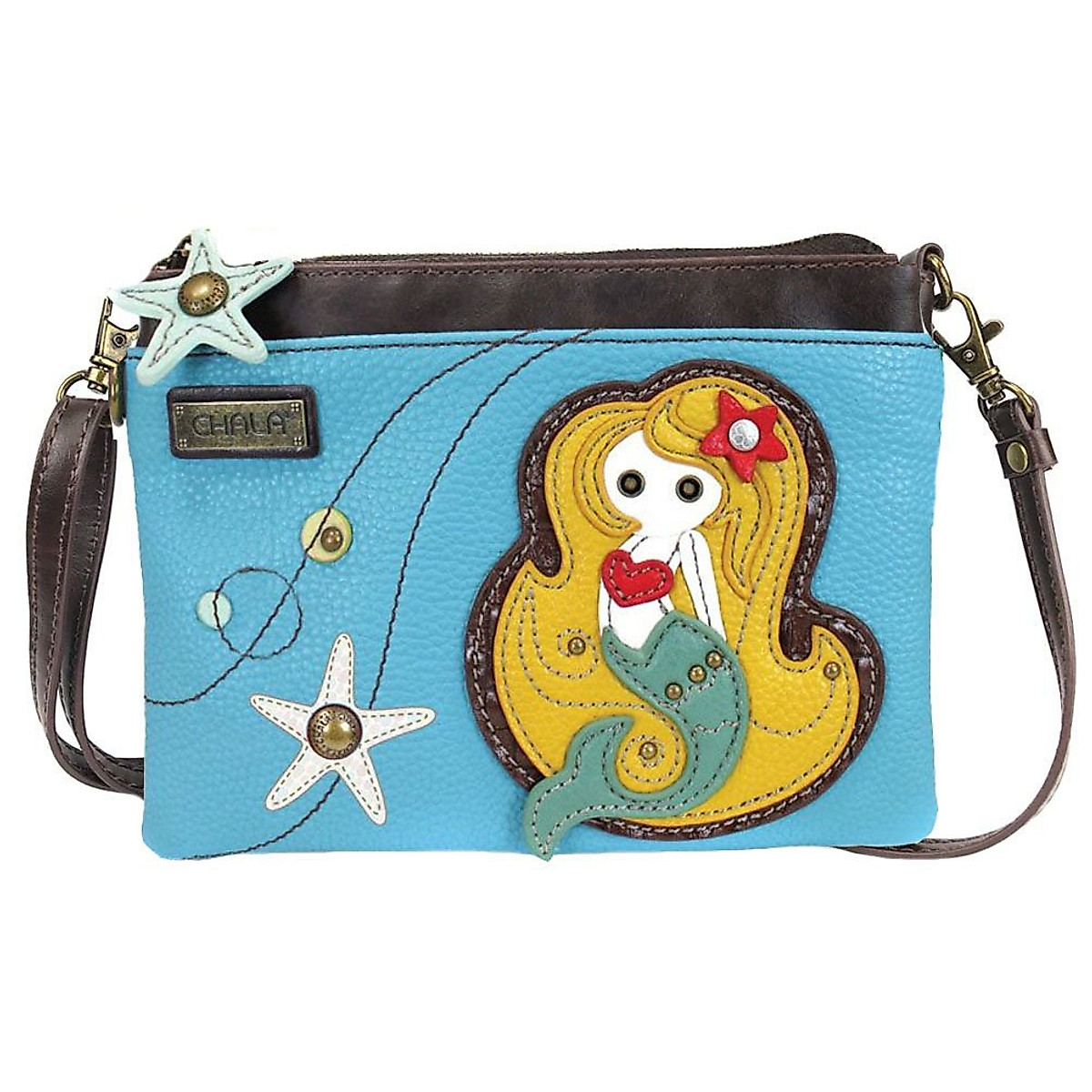 Chala Mermaid Mini Crossbody Handbag
