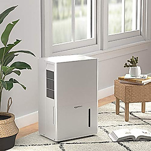 Amazon Basics Dehumidifier - For Areas Up to 2,500 Square Feet, 35-Pint, Energy Star Certified