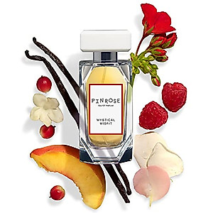 PINROSE Perfumes Mystical Misfit - Eau de Parfum Fragrance Spray for Women - Clean, Vegan, Cruelty-free, and Hypoallergenic Scent with Essential Oils - Notes of Red Currant, Pink Rose, Patchouli, Vanilla, Peach, Jasmine and Musk