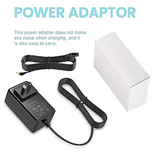 SLLEA 5ft UL 12V 2A-3A AC Adapter Charger for Makita LXRM02 LXRM03 LXRM03B Cordless FM/AM Power with Extension 6ft Connectcor Plug Cable Mains