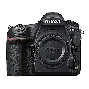 Nikon D850 45.7MP Full-Frame FX-Format DSLR Digital Camera (Body Only) - (International Model)