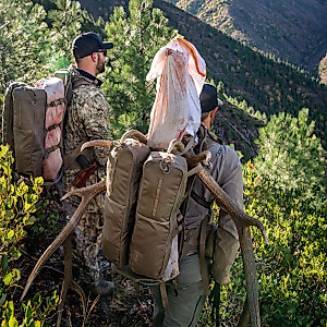 Eberlestock A6SB Batwing Pouch – Versatile Hunting Pack Attachment Allowing for Endless Ultralight Daypack Variations (Mirage)