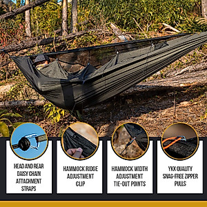 OneTigris Hideout Hammock Underquilt + KOMPOUND Camping Hammock