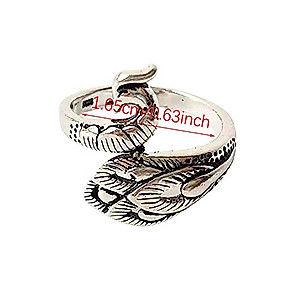 3 Pcs Adjustable Knitting Loop Crochet Loop Knitting Accessories, Hand-Made Silver-Plated Copper Rings, Faster Crocheting, Advanced Peacock Ring, Yarn Guide Finger Holder Knitting Thimble
