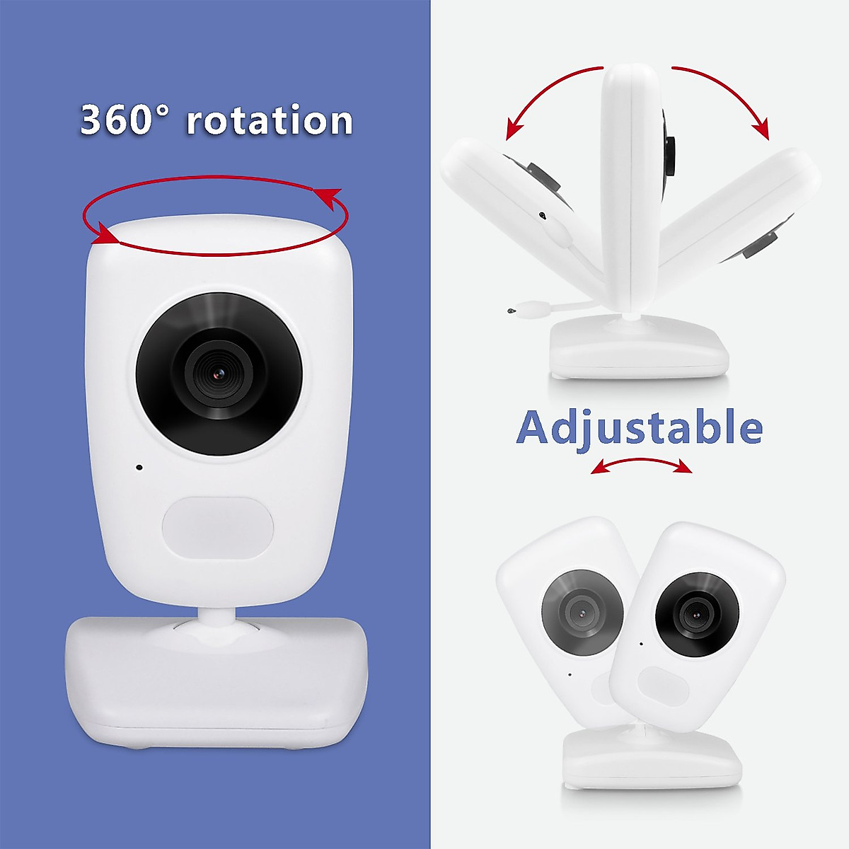 Add-on Camera for E632 Video Baby Monitor with 5-inch Screen