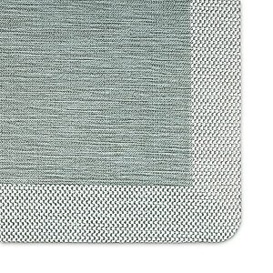 Martha Stewart Mira Modern Heathered Solid Anti-Fatigue Air-Infused Kitchen Mat, Mint Green, 19.6"x32"