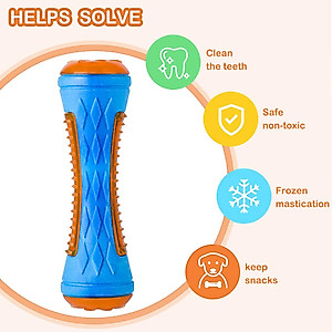 CoubonTail Dog Squeaky Toys Pack 4 Pcs, Pool Toys, Floating Toys for Interactive Fetch & Play, Dog Beach Toy Set, TPR