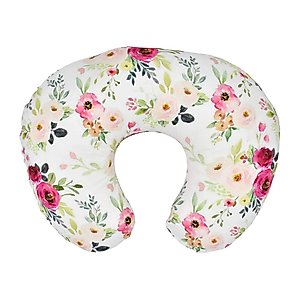 Binory 22.5"x18" Newborn Cotton Breastfeeding Pillow Cover,Soft Comfortable Nursing Pillow Covers,Maternity Newborn Infant Breast Feeding Cushion Slipcover Perfect (G)