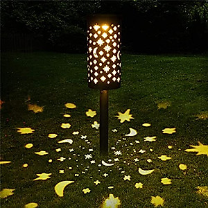 1PCS Solar Lantern Lights Star Moon Sunlight lamp Waterproof Outdoor Ramadan Hanging Lights for Home Garden Path Decoration Dropship