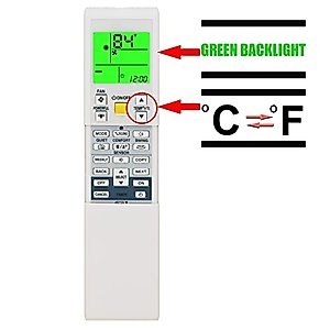 Replacement for DAIKIN AC Air Conditioner Remote Control ARC452A9 ARC452A10 ARC452A19 ARC452A20 ARC452A21 ARC452A23 ARC466A36