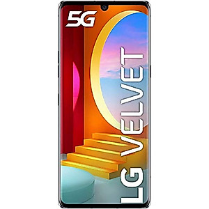 LG Velvet (5G) 128GB (6.8 inch) Display 48MP Triple Camera LM-G900TM Unlocked Phone - Aurora Grey