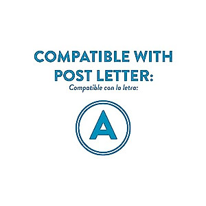 Architectural MAILBOXES Ironside Large Capacity Galvanized Steel black, Post-Mount Mailbox, MB801BAM, Metal, Black