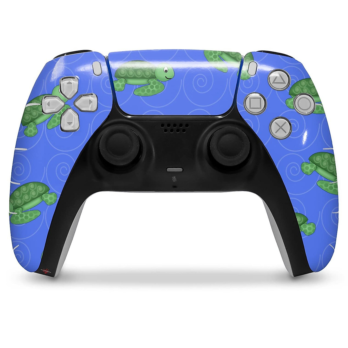 WraptorSkinz Skin Wrap compatible with Sony PS5 DualSense Controller Turtles (CONTROLLER NOT INCLUDED)