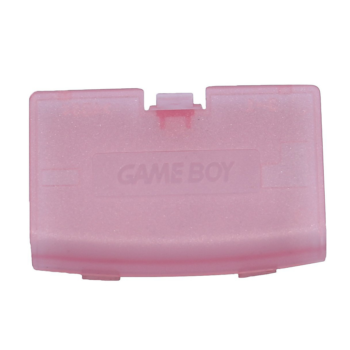 GBA Battery Replacement, eJiasu Plastic Door Repair Parts Back Cover Battery Replacement for Game Boy Advance/GBA/Gameboy Advance System (GBA52-1 Transparent Pink)