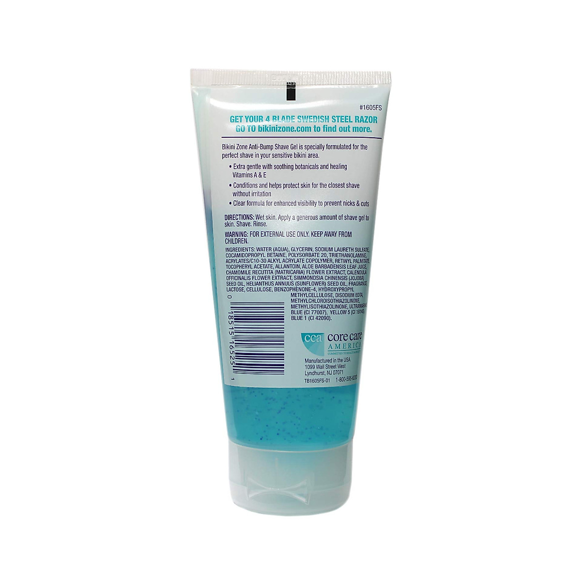 Bikini Zone Shave Gel Anti-Bumps, 4 Ounce (2 Pack)