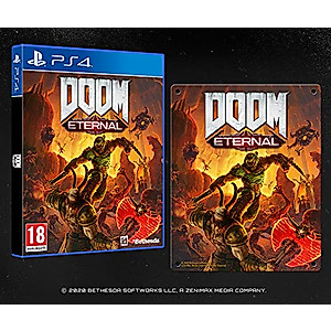 DOOM Eternal with Steel Poster (Exclusive to Amazon.co.uk) (PS4)