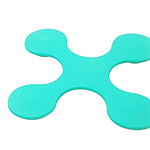 Prince Lionheart Bath Mat for Tub Baby Kids Fun Bath Puzzle Anti-Slip Waterproof Shower Mat with Suction Cups (18pcs)