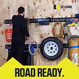 DC Cargo Chain Binder Kit (2 Sets) | 5/16" Grade 70 Extra Long 20 Foot Chain - and Load Binder Set | Heavy Duty Ratcheting Chain and Binder | Load Chain and Binders – 4,700lb Working Load Limit As Set