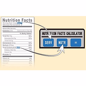 Eat Smart Digital Nutrition Food Scale with Professional Food and Nutrient Calculator