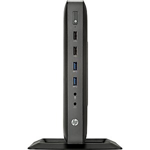 HP G4V28UT#ABA Flexible Thin Client T620 Tower Desktop, 4 GB RAM, 16 GB SSD, AMD Radeon HD 8330E, Black
