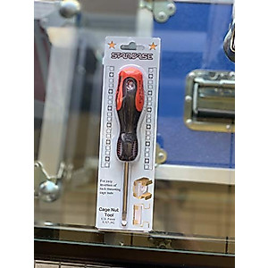 Cage Nut Insertion Tool for 3/8" Square Hole Rack Rail (4HARCNITOOL)