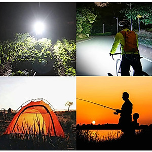 ROCKBIRDS LED Flashlight, 2 Pack High Lumen Handheld Light with 5 Modes, Zoomable Flashlight for Home Outdoor Hiking Camping (Black)