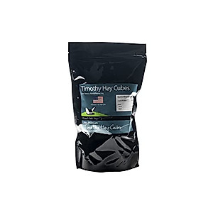 Rabbit Hole Hay Ultra Premium, All Natural Timothy Cubes for Your Small Pet Rabbit, Chinchilla, or Guinea Pig (12oz)