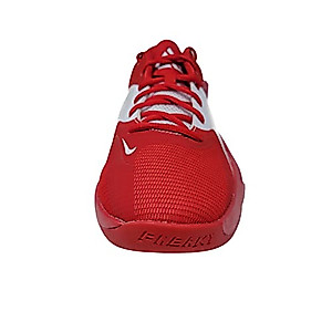 Nike Men's Zoom Freak 4 Basketball Shoes, University Red/White, 11 M US