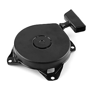 Gorgeri Tecumseh Recoil, Pull Start for Tecumseh 5Hp 590602 Recoil Lawn Mower Recoil Pull Start Starter Assembly Fits for Tecumseh H50 H60 H70 HH70 H35 HS40 HS50 590473 590602 590420 590420A (Black)