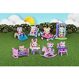 Sunny Days Entertainment Honey Bee Acres Rainbow Ridge Fantasy Collectible Toy Figure Series, Surprise Set Includes Flocked Poseable Figure with Accessory, Assorted Style, Great Gift for Girls 3+