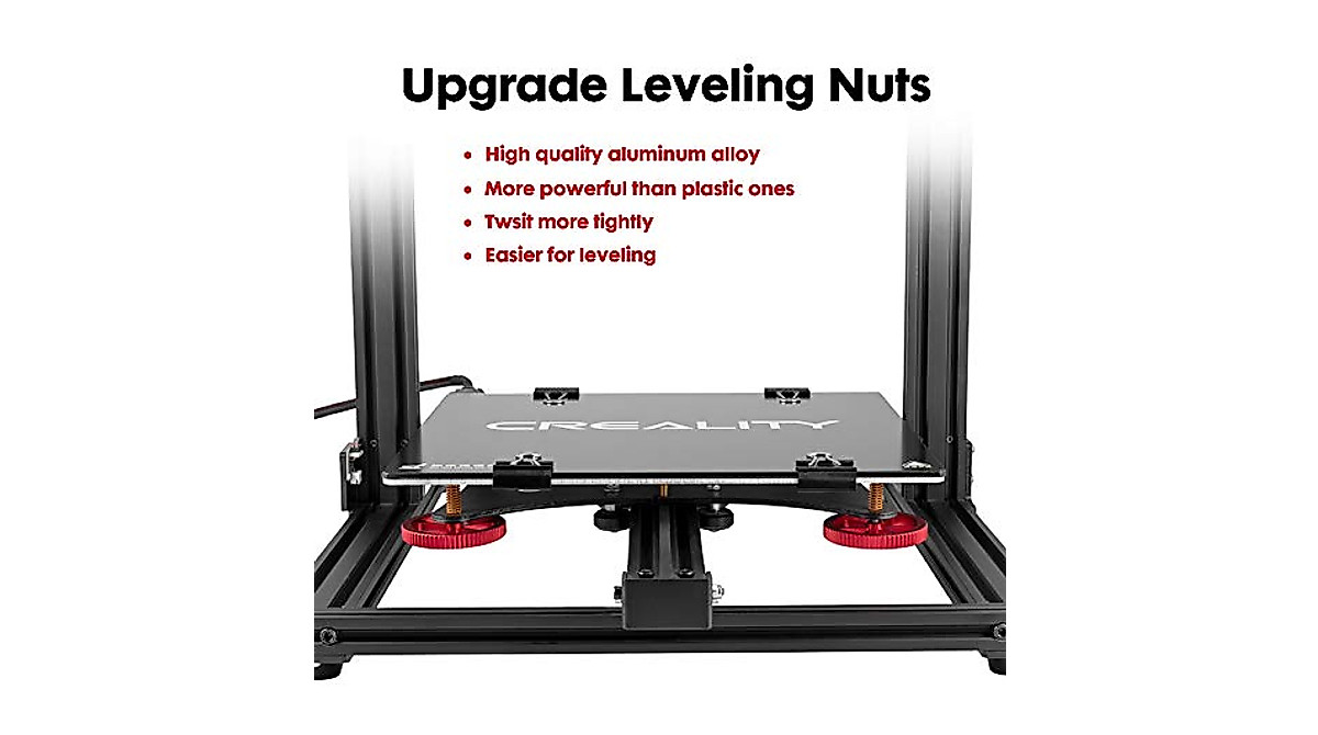 Comgrow Metal Leveling Nuts for Ender 3 Series