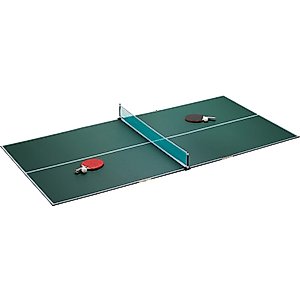 Viper by GLD Products 3-in-1 Portable Table Tennis Top, Turn Any Surface into a Game Table for Quick Paced Fun in Any Location, Green, one Size