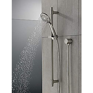 DELTA FAUCET 51361-SS Hand Shower 1.75 GPM w/Slide Bar 4S Handshower, Stainless