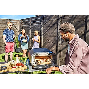 Ooni 12" Pizza Peel – Long Handle Super Smooth Aluminium Pizza Paddle – Lightweight Pizza Turning Peel – Ooni Outdoor Pizza Oven Accessories