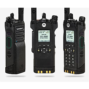 Motorola Solutions OEM PMMN4062 PMMN4062AL Remote Speaker Microphone Emergency Button Intrinsically Safe Noise Cancelling IMPRES Audio Microphone 3.5mm Ear Jack