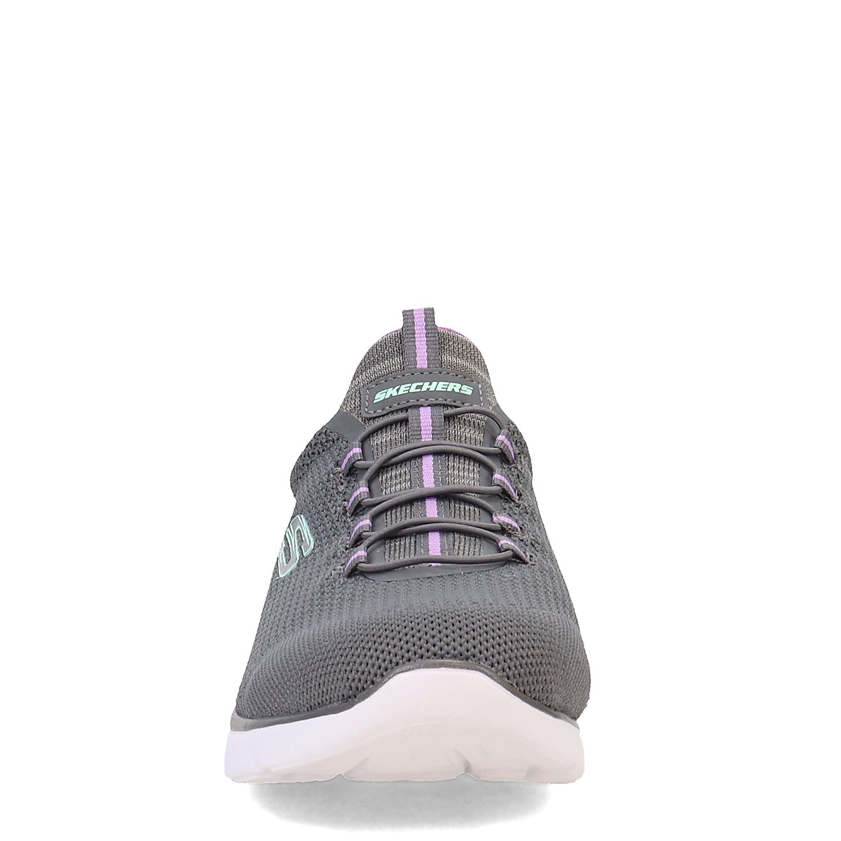 SKECHERS Summits-Cool Classic Charcoal/Lavender 7.5 C - Wide