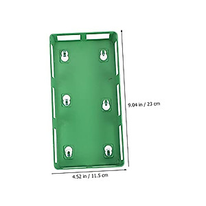 Garneck 4pcs Six-Claw Suction Cup for Wedding Car Fresh Flower Cage Flower DIY Stand Flower Cage Frame Wedding Floral Holder Wedding Flower Tray Plastic Florist Supplies Rectangle