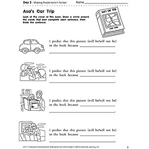 Newmark Learning Grade 3 Everyday Comprehension Intervention Activities Aid Book (Eia)