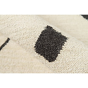 Erin Gates by Momeni Thompson Appleton Ivory Hand Woven Wool Area Rug 7'6" X 9'6"