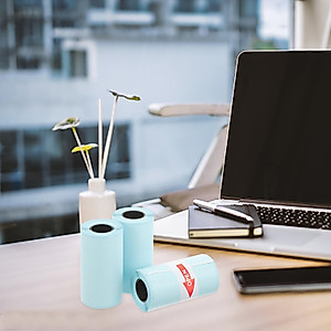 Lurrose 3 Rolls Product Labels Product Tags Tag Printer Paper Label Stickers Printer Tag Stickers Correcting Stickers with Adhesive Applique Printing Paper Accessories Student