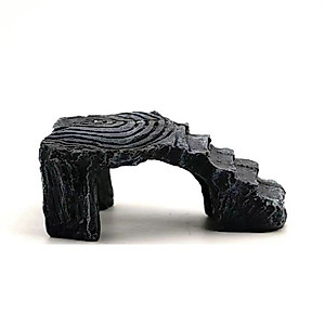 Saim Turtle Basking Platform, Aquarium Decor Basking Platform Ramp for Turtles