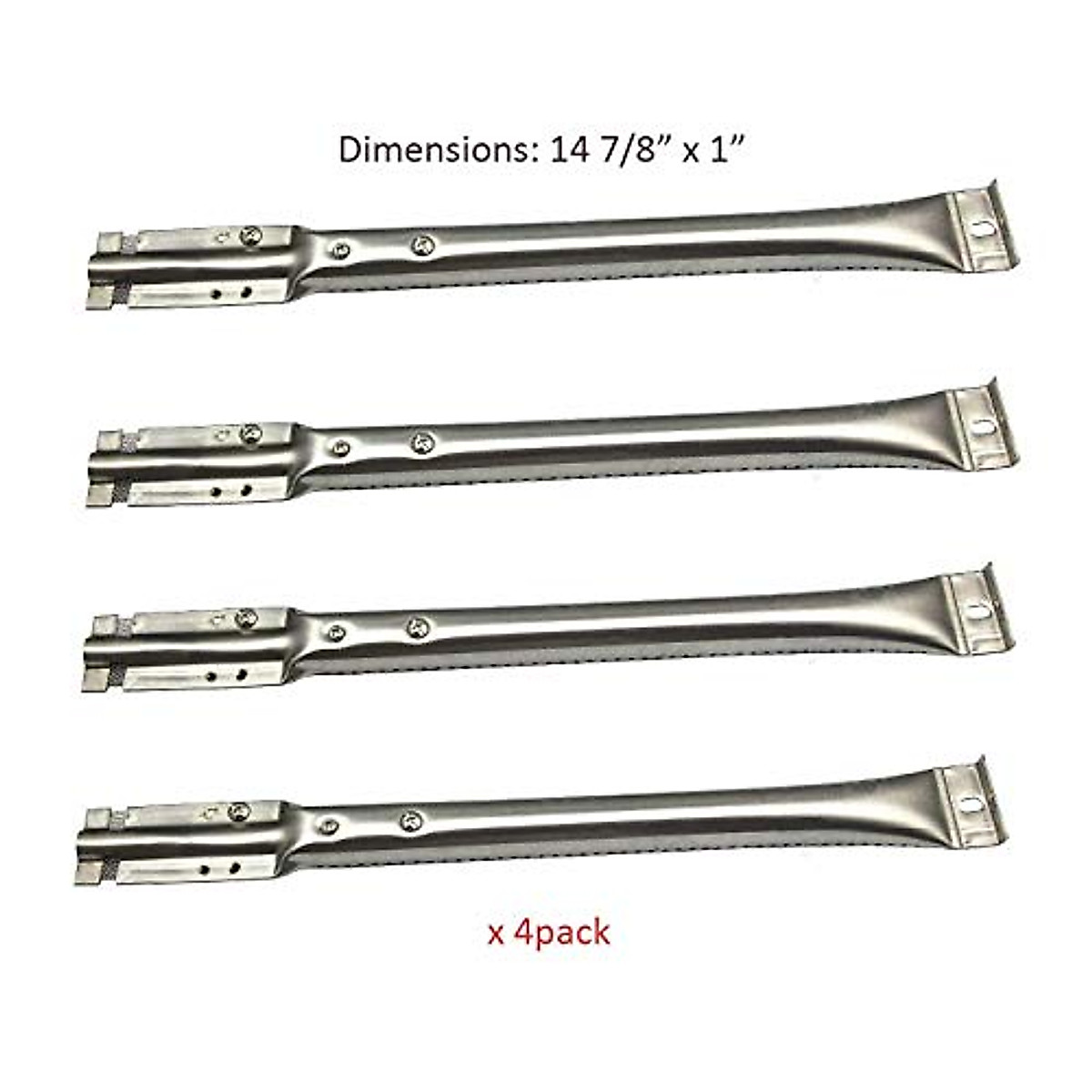 Adviace Parts Kit Replacement Nexgrill 720-0670A,720-0670C,122.16641900 Gas Grill Burners,Heat Plates (KIT-002)