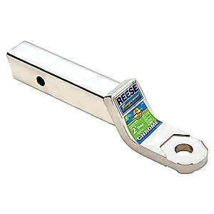 Reese Towpower 7034311 2" Drop Chrome Class III Interlock Ball Mount
