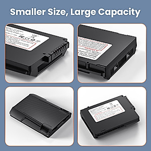4620mAh TC77 Battery for Zebra Barcode Scanner, Battery Replacement Compatible with Zebra Symbol Motorola TC70 TC72 TC75 TC77 TC700h TC700k TC720l TC75x TC75EK TC75AH TC75GK TC700H TC700K TC77HL