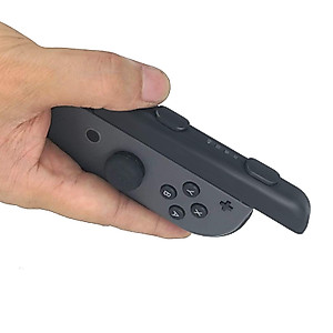 XBERSTAR1pair Straps for Switch Original .Con Strap with Thumb Grips Cap (Light Blue)