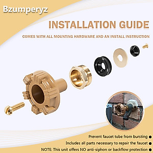 RK-14MH Repair Kit Metal Handle Repair Kit, for Woodford Model 14 Model 18 Outdoor Faucet, Prevent Leaking (7 Pcs)