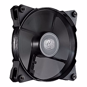 Cooler Master JetFlo 120 - POM Bearing 120mm Blue LED High Performance Silent Fan for Computer Cases, CPU Coolers, and Radiators