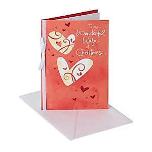 American Greetings Christmas Card for Wife (My Truest Blessing)