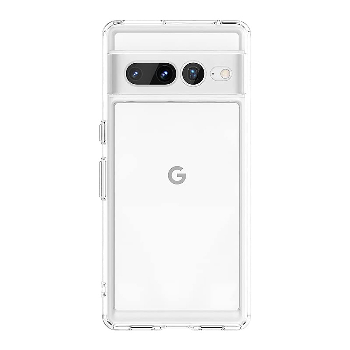EVUNNBC for Pixel 7 Pro Case, Google Pixel 7 Pro Case Non Yellowing Military Grade Drop Protection Thin Flexible Silicone TPU Protective Slim Fit Phone Cover for Google Pixel 7 Pro (Clear)