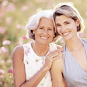 Generations Necklace for Grandma Gift - Sterling Silver Infinity 3 Circle CZ Necklace Mom Granddaughter Grandson Mothers Day Jewelry Birthday Gifts